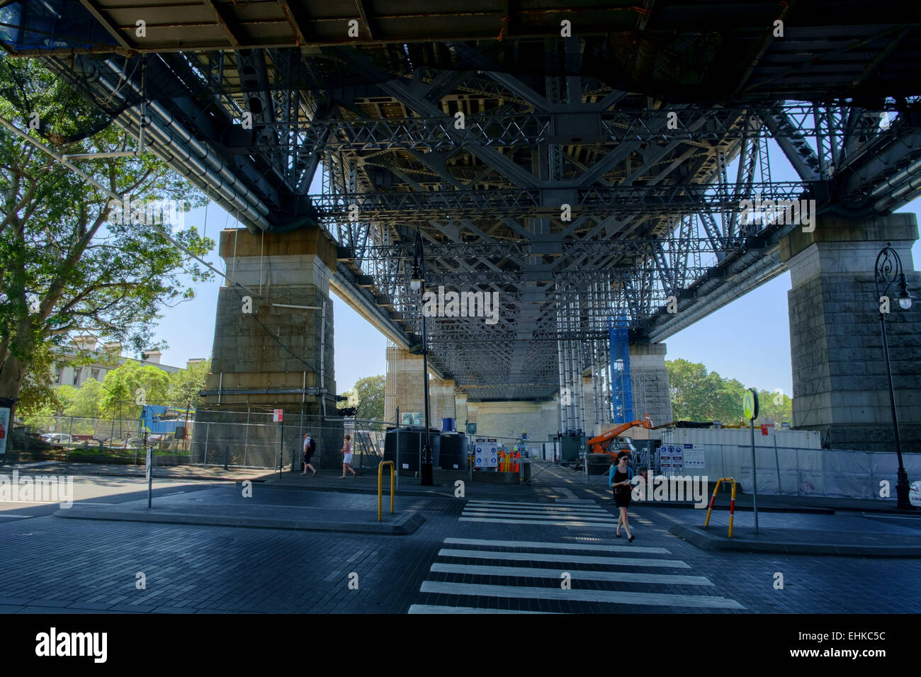 Under the Sydney Harbour Bridge Stock Photo - Alamy