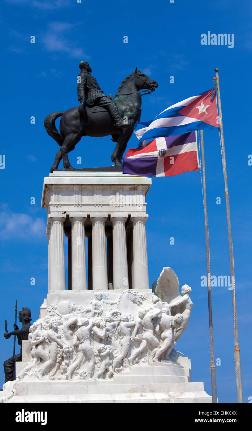 Cuba Statue General Maximo Gomez Stock Photos & Cuba Statue General ...