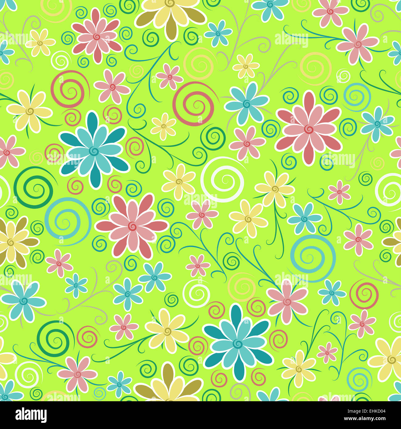 Floral seamless texture hi-res stock photography and images - Alamy