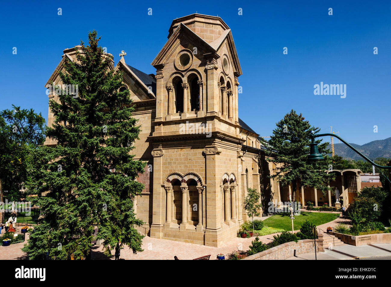 Cathedral Basilica of St Francis of Assisi, Santa Fe, New Mexico Stock ...