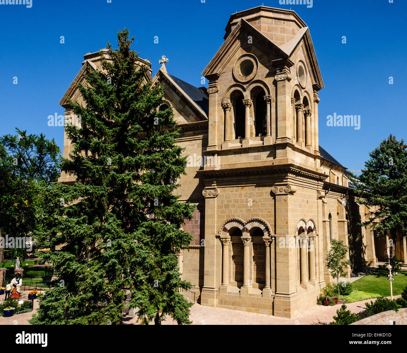Cathedral Basilica of St Francis of Assisi, Santa Fe, New Mexico Stock ...