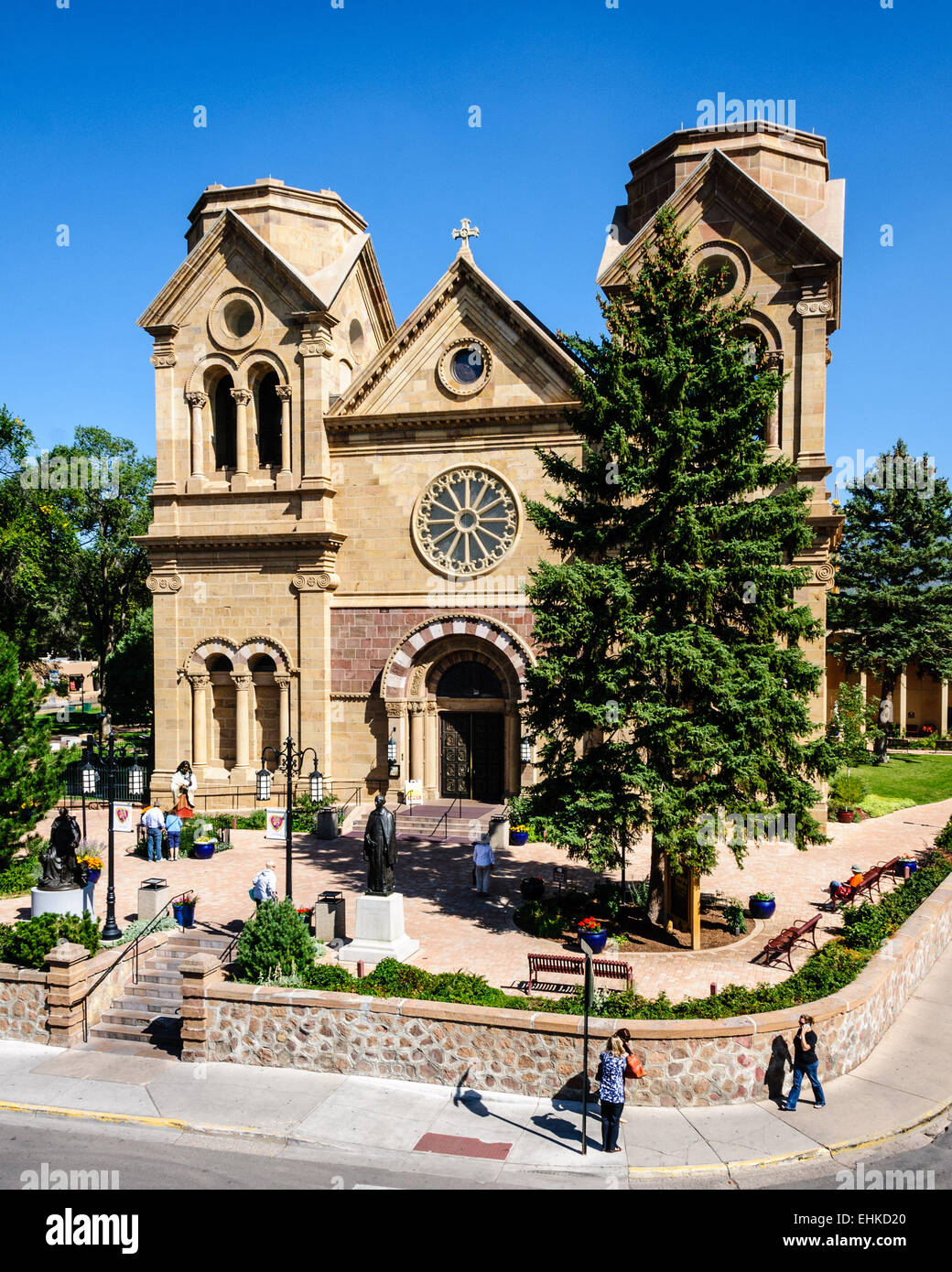 Cathedral Basilica of St Francis of Assisi, Santa Fe, New Mexico Stock ...