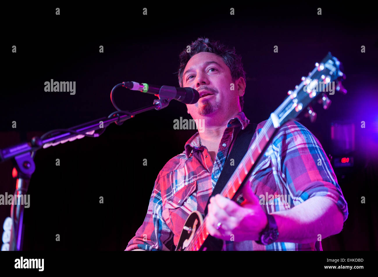 Huey Morgan, lead singer and guitarist of the Fun Loving Lovin ...