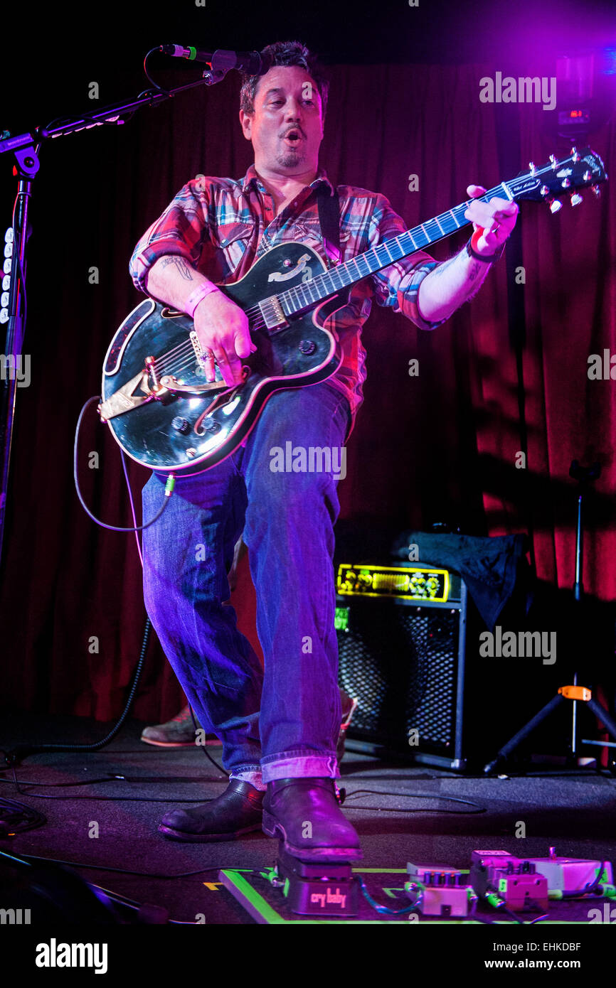 Huey Morgan, lead singer and guitarist of the Fun Loving Lovin ...