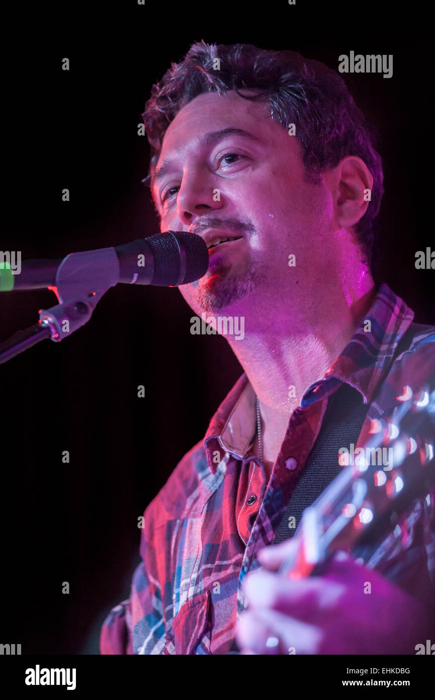 Huey Morgan, lead singer and guitarist of the Fun Loving Lovin ...