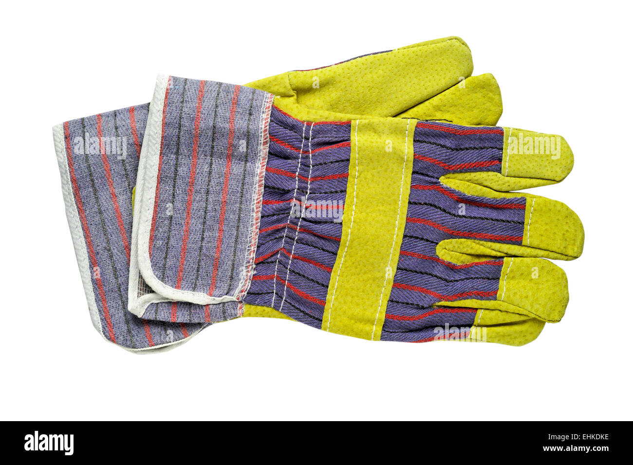 Work gloves with clipping path Stock Photo - Alamy