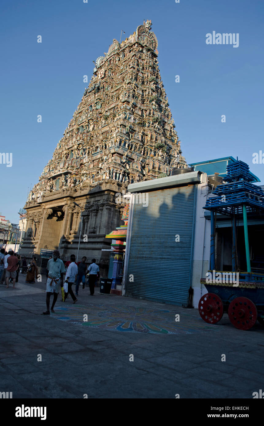 Kapaleeshwarar temple hi-res stock photography and images - Alamy