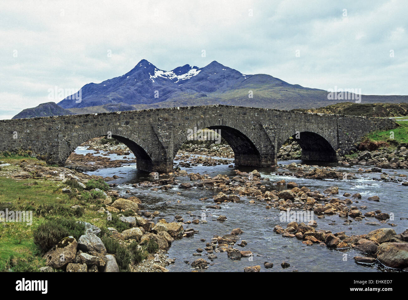 SLIGACHAN BRIDGE, ISLE OF SKYE Stock Photo - Alamy