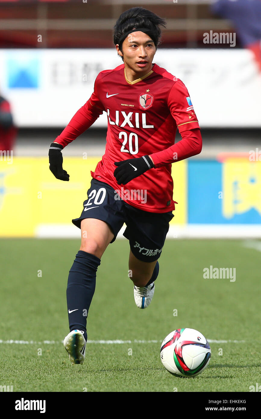 Ibaraki, Japan. 14th Mar, 2015. Gaku Shibasaki (Antlers) Football/Soccer : 2015 J1 League 1st ...