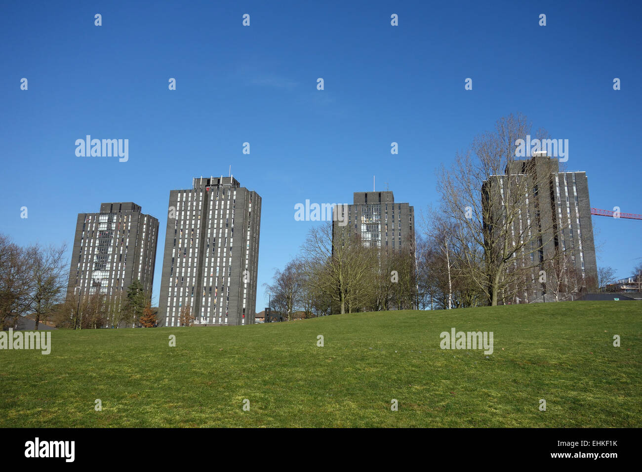 North Towers student accommodation at University of Essex, Colchester ...