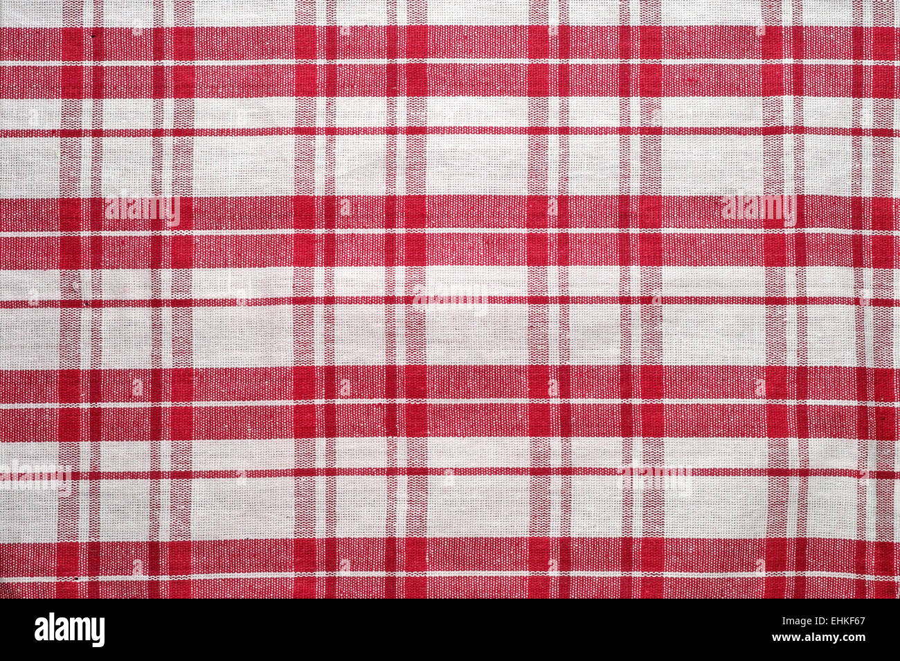 Red chequered table cloth hi-res stock photography and images - Alamy