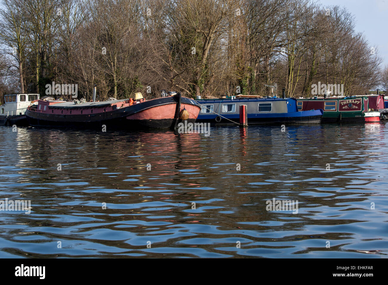 River lee barge hi-res stock photography and images - Alamy
