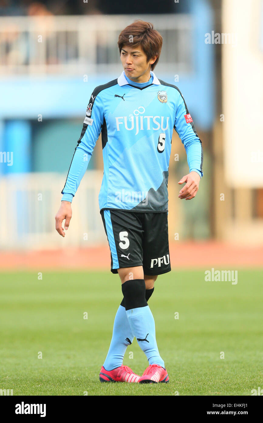 Kanagawa, Japan. 14th Mar, 2015. Shogo Taniguchi (Frontale) Football ...