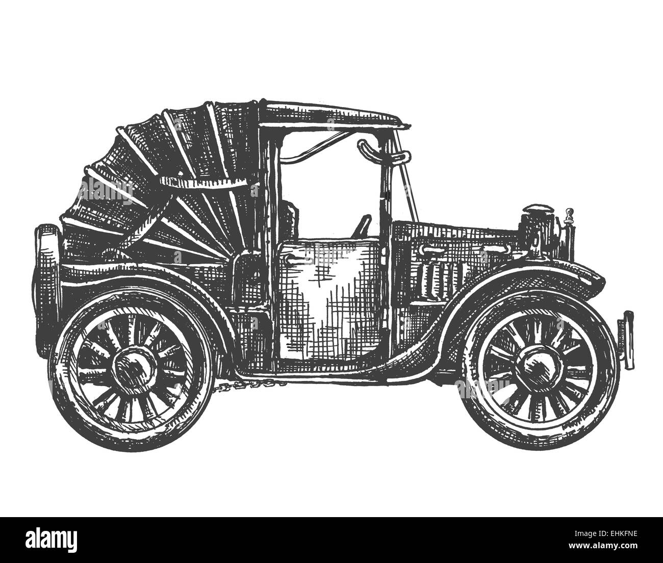 Retro car hi-res stock photography and images - Alamy