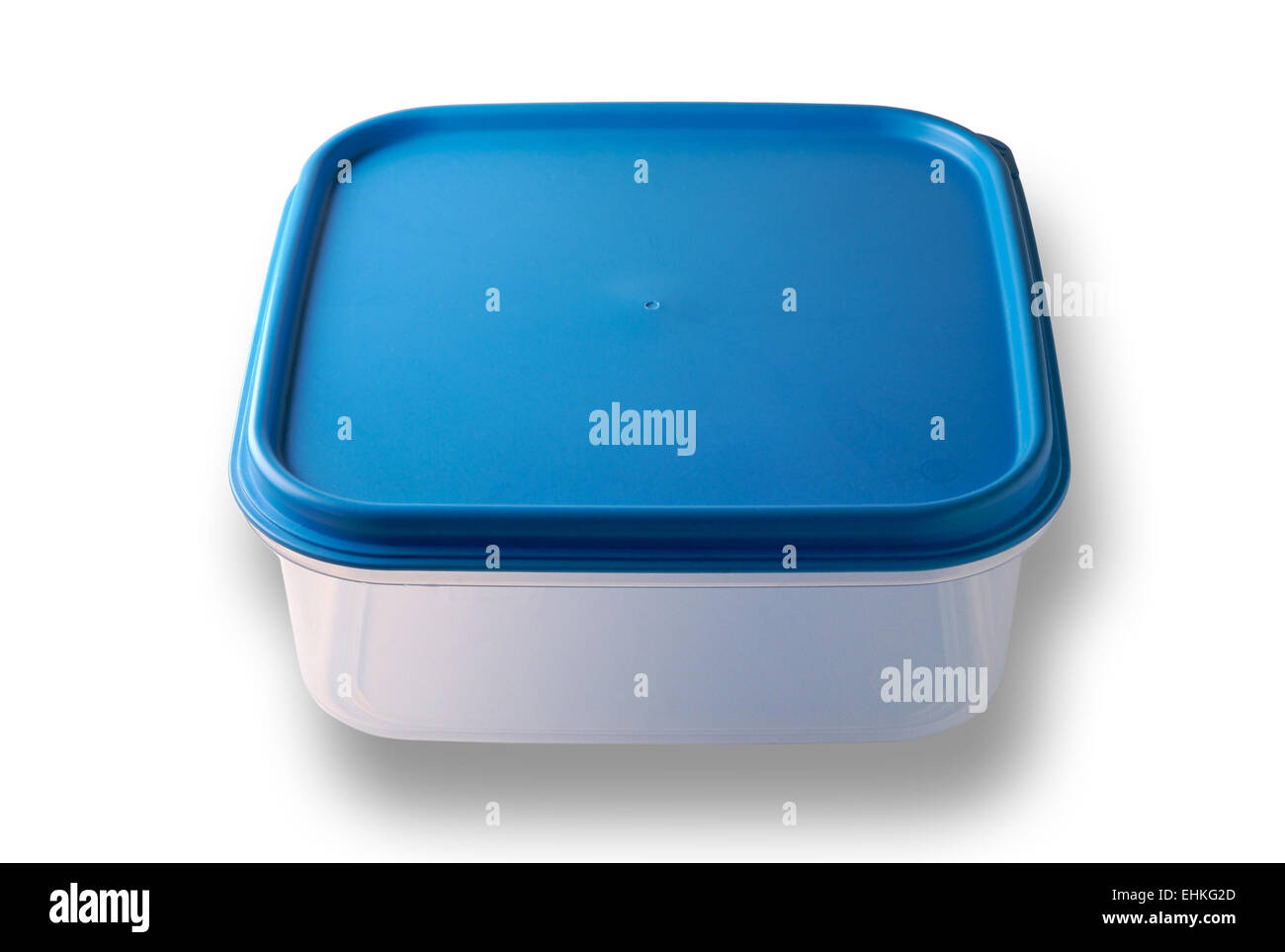 Blank plastic container with clipping path - Place for your logo Stock ...