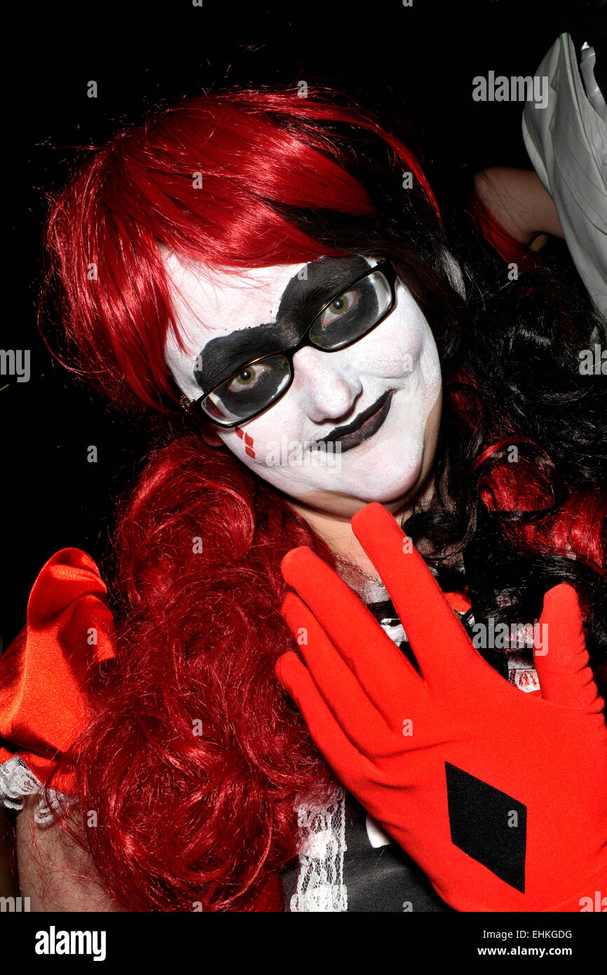 Comic fans at the london super comic convention at excel hi-res stock ...