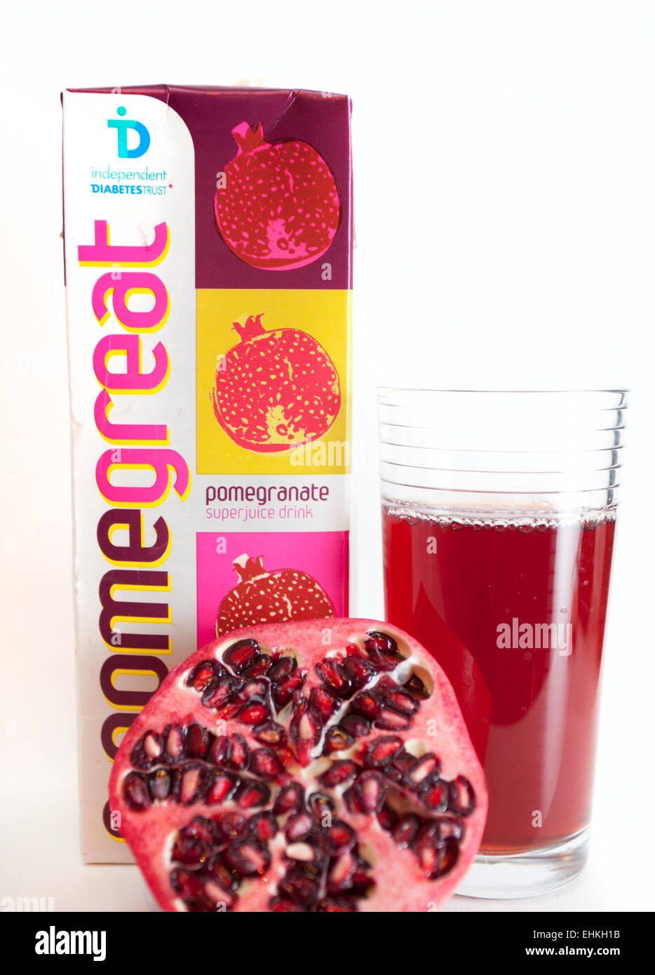 Pomegranate in carton hi-res stock photography and images - Alamy
