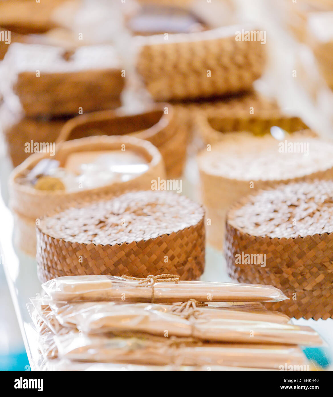 Handmade Cosmetics in Traditional SPA shop, Ubud, Bali, Indonesia Stock ...