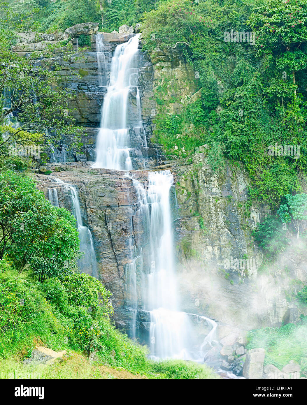 Ramboda falls sri lanka hi-res stock photography and images - Alamy