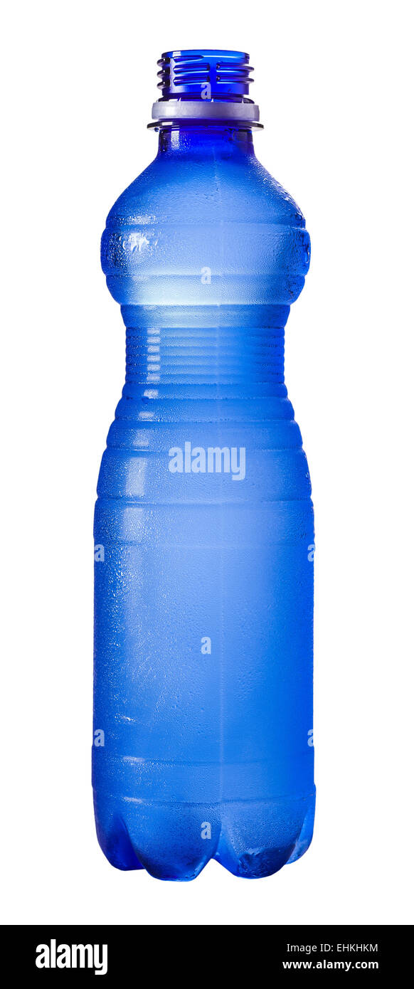 open plastic bottle of water isolated on a white background Stock Photo ...