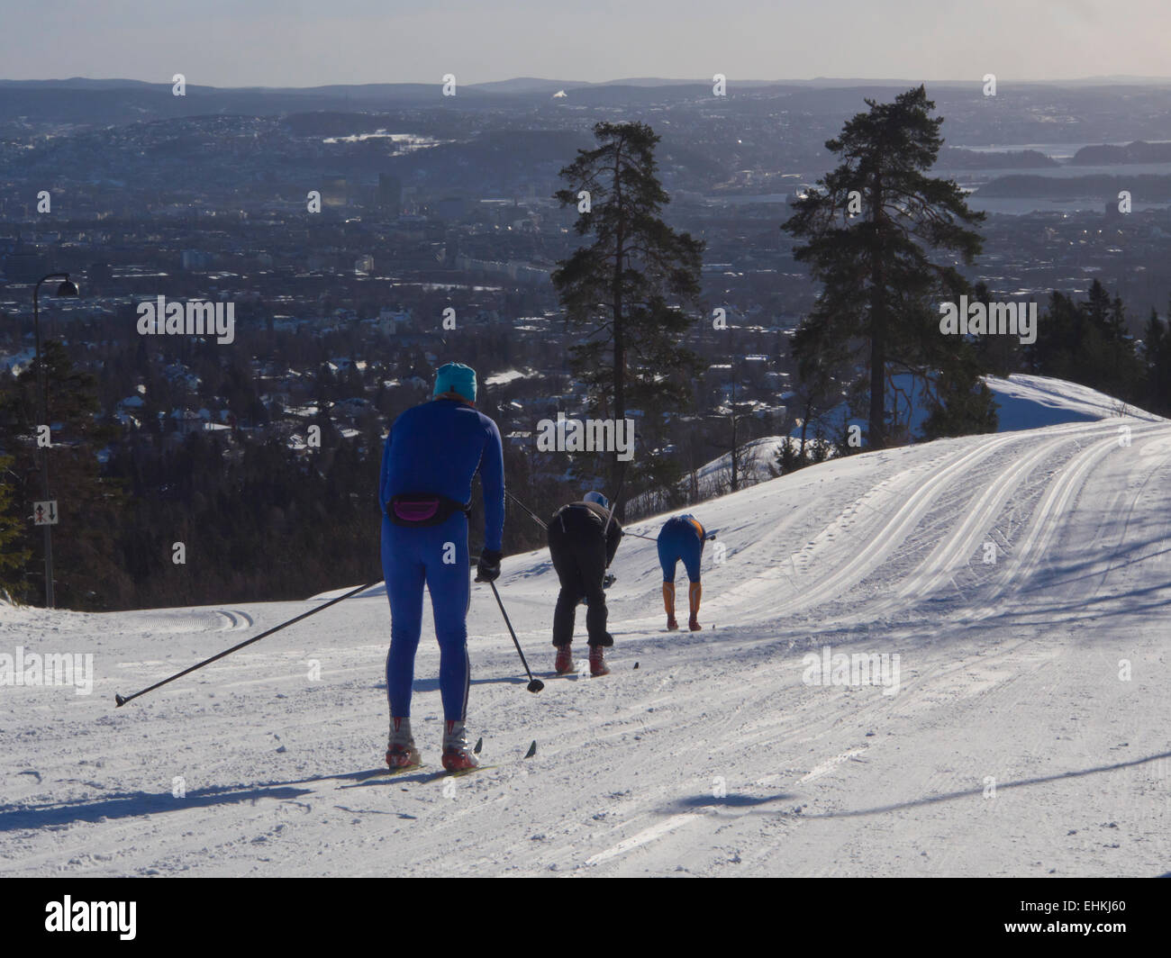 Long distance skiing hi-res stock photography and images - Alamy