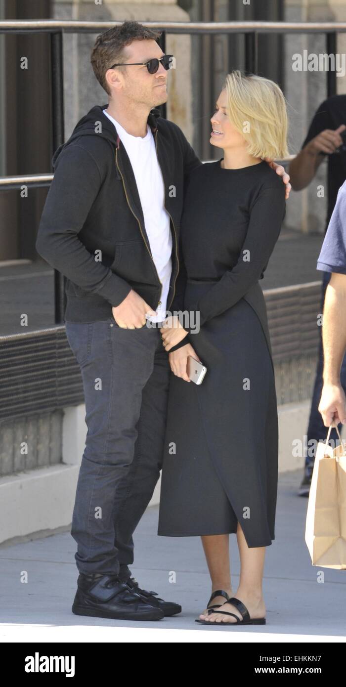 Lara bingle and sam worthington hi-res stock photography and images - Alamy