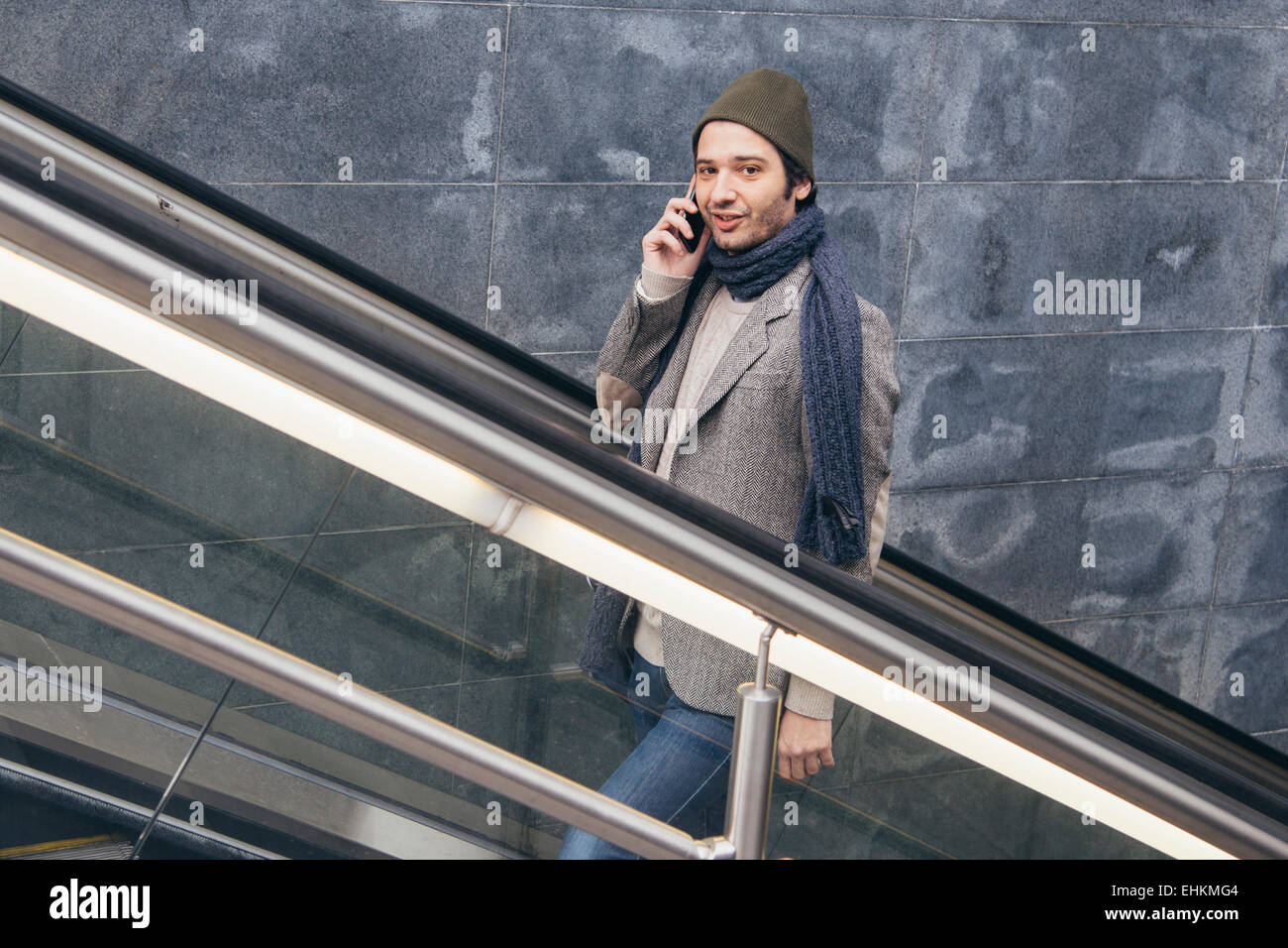 Man in an elevator hi-res stock photography and images - Alamy