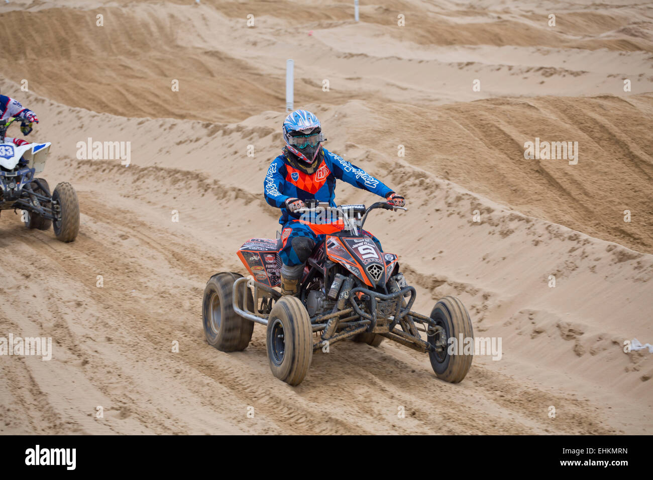 BXUK Beach racing on Margate`s Main Sands Stock Photo - Alamy