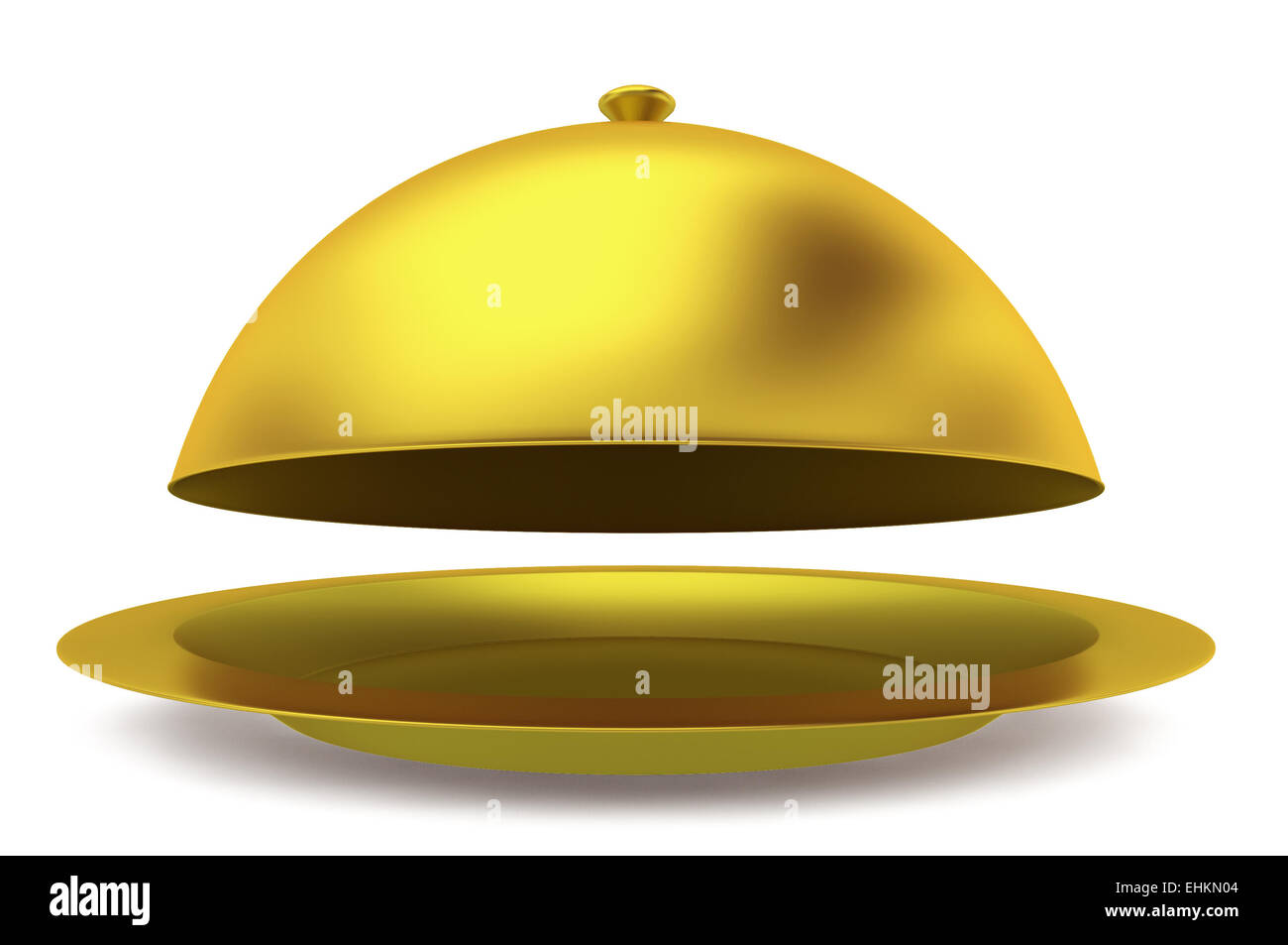 Cloche. 3d illustration on white background Stock Photo - Alamy
