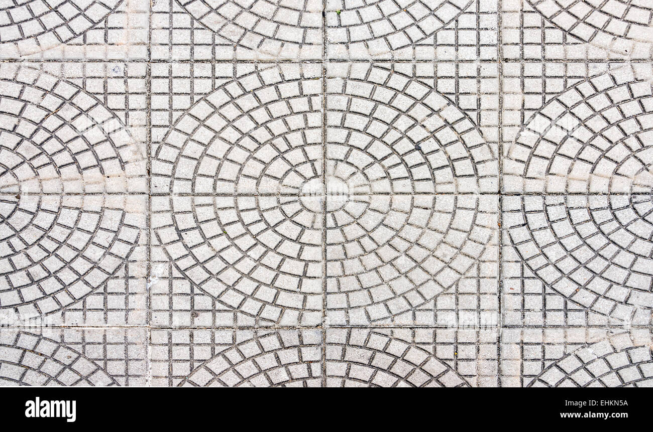 Pavement square circle hi-res stock photography and images - Alamy
