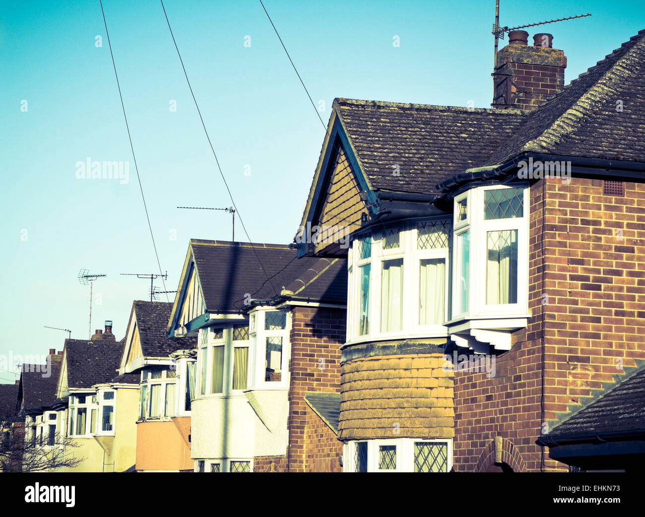 Uk suburban domestic house exterior hi-res stock photography and images ...