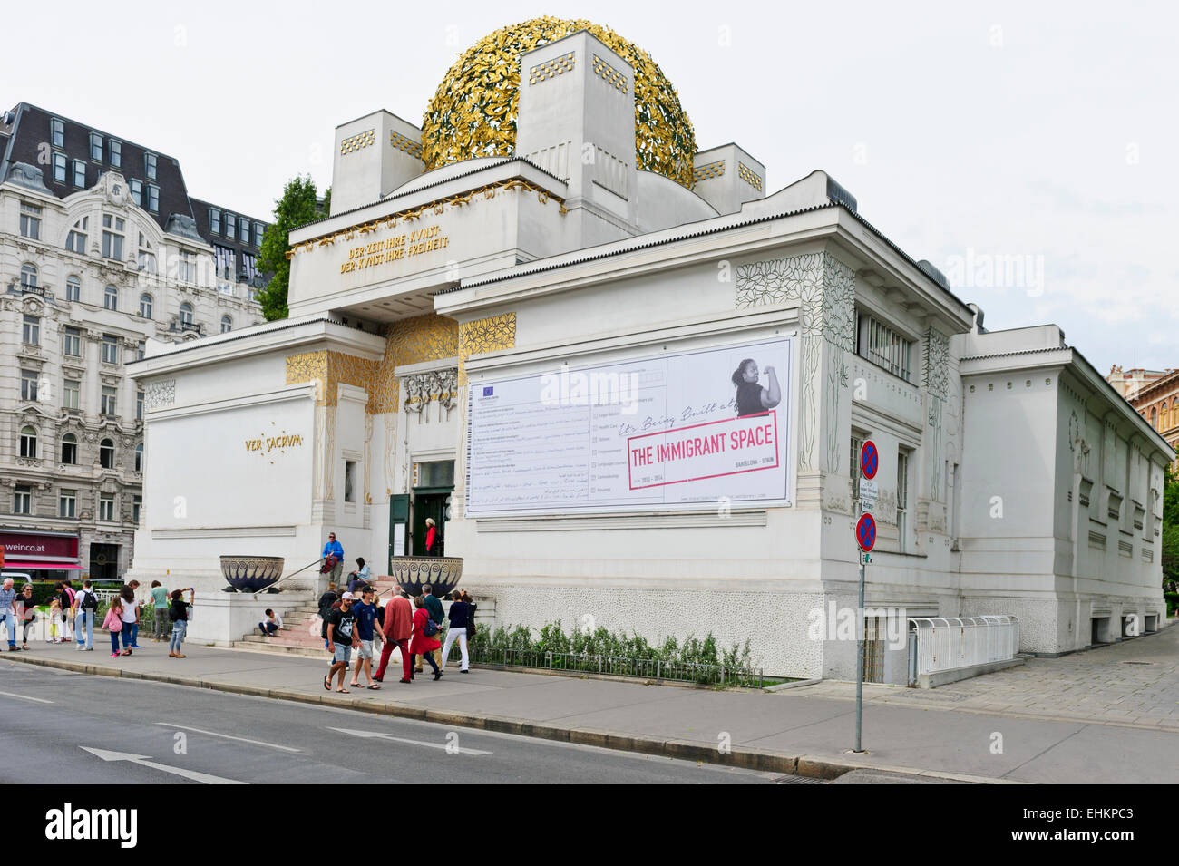 The Secession Building, an Exhibition Hall for Contemporary Art, Vienna ...