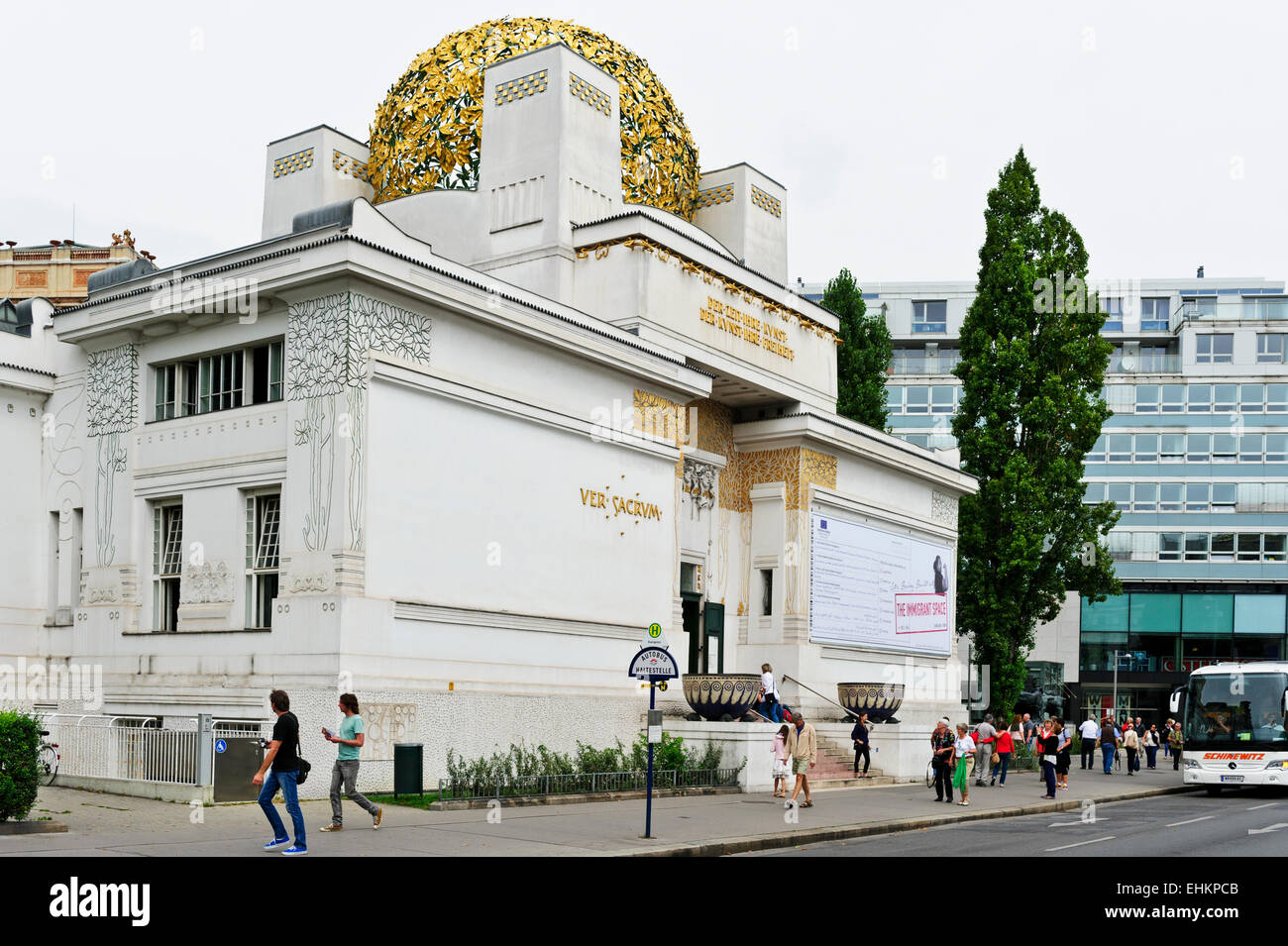 The Secession Building, an Exhibition Hall for Contemporary Art, Vienna ...