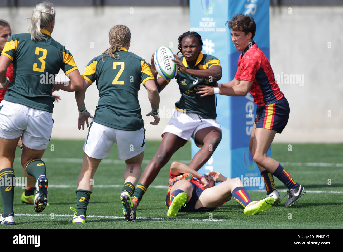 Atlanta, Georgia, USA. 15th Mar, 2015. The World Rugby Women's Sevens ...