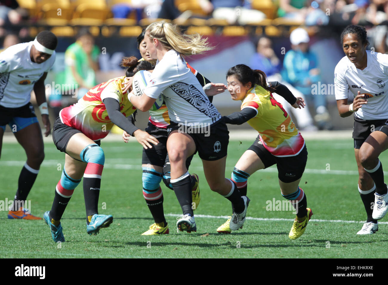 Atlanta, Georgia, USA. 15th Mar, 2015. The World Rugby Women's Sevens ...