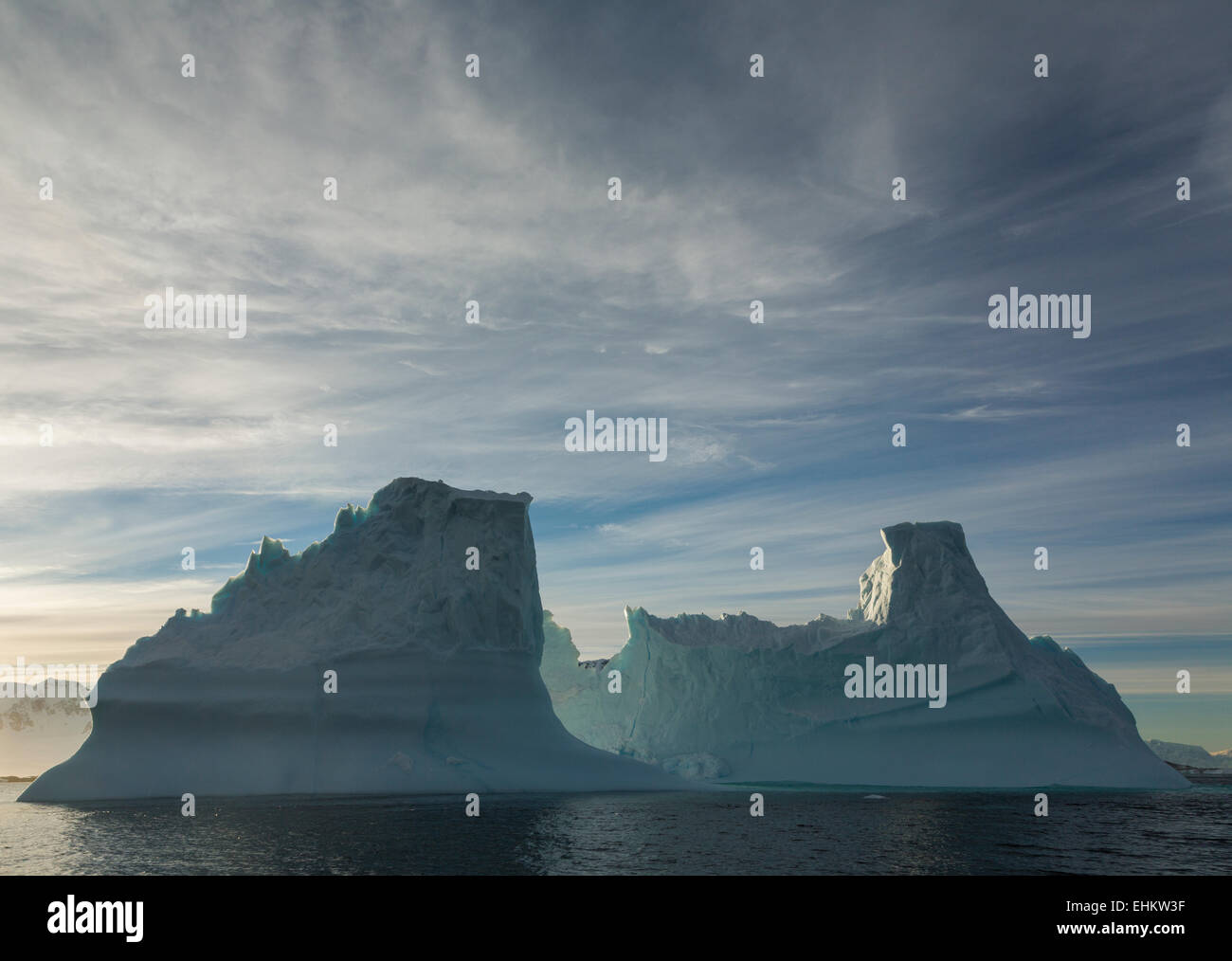 iceberg, Pleneau Bay, Antarctica Stock Photo - Alamy