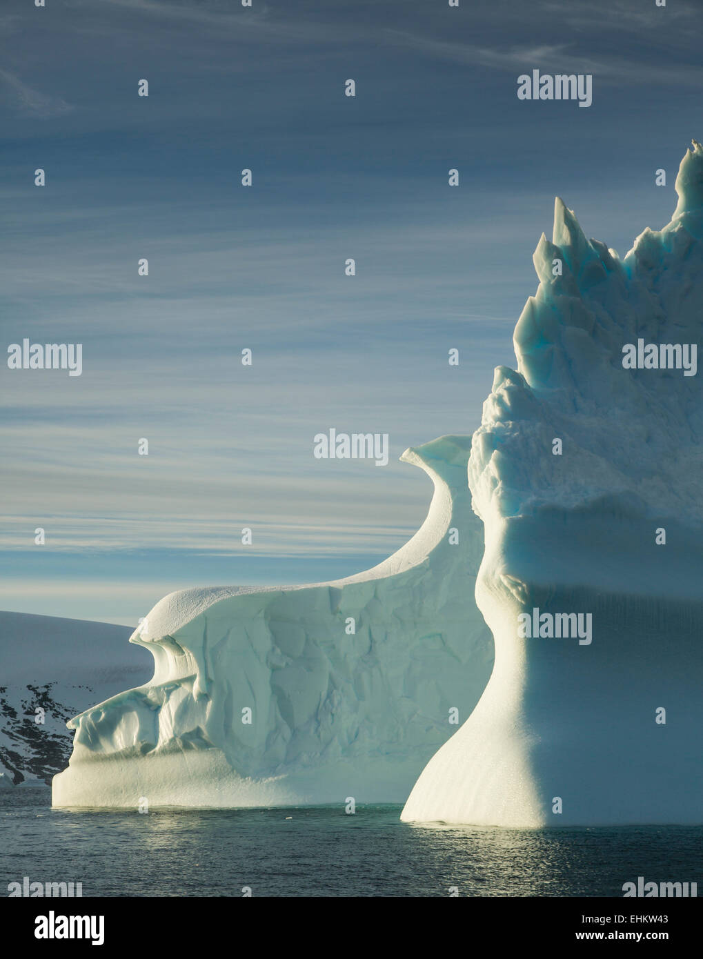 iceberg, Pleneau Bay, Antarctica Stock Photo - Alamy