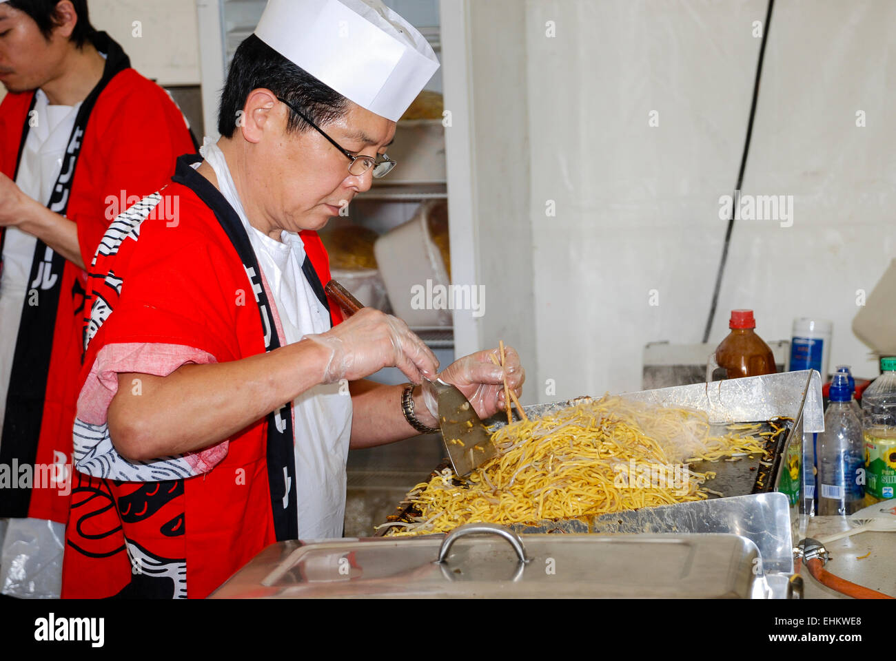 Chefs Cooking Noodles