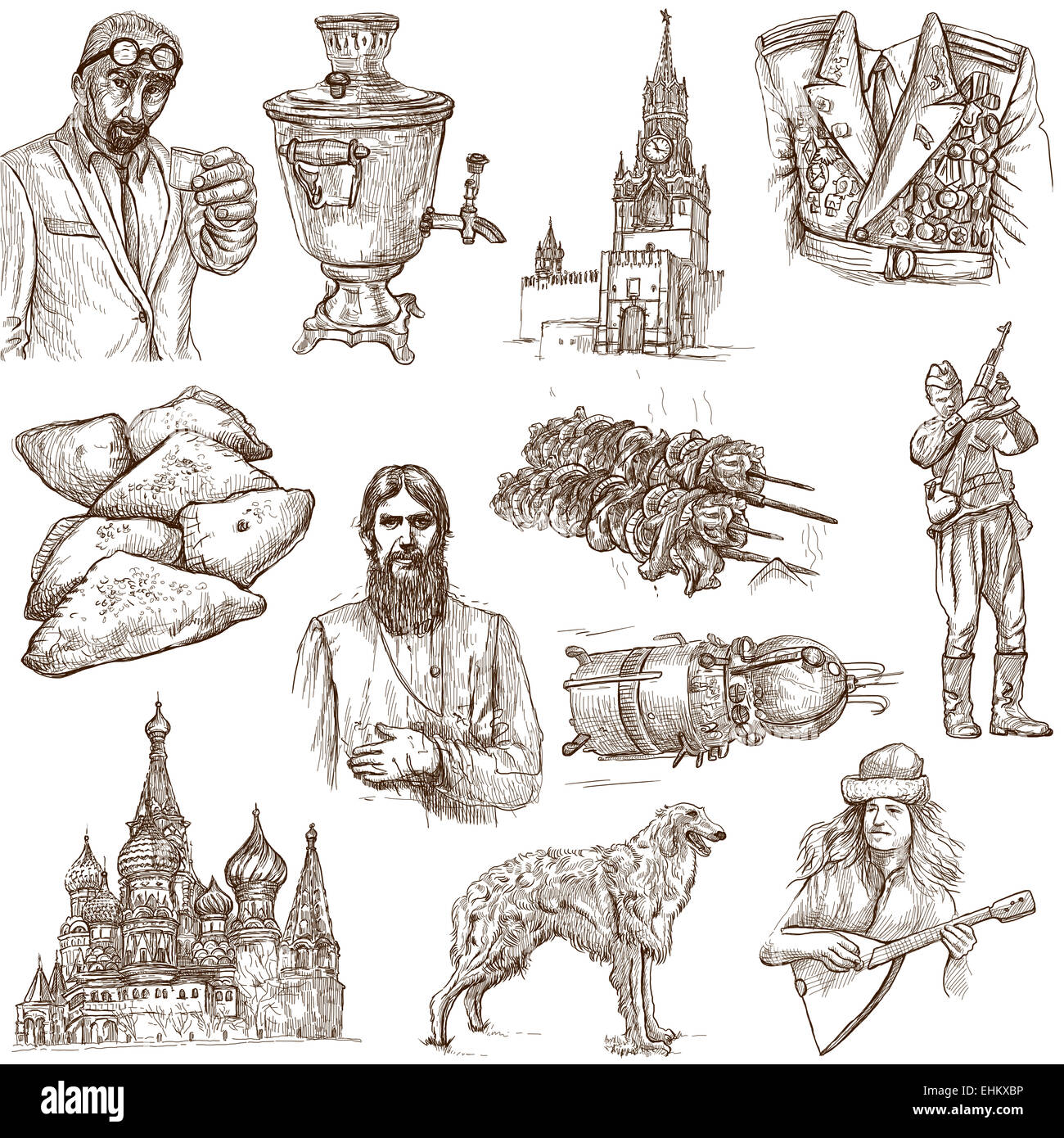 Illustrations kremlin illustration kremlin hi-res stock photography and ...