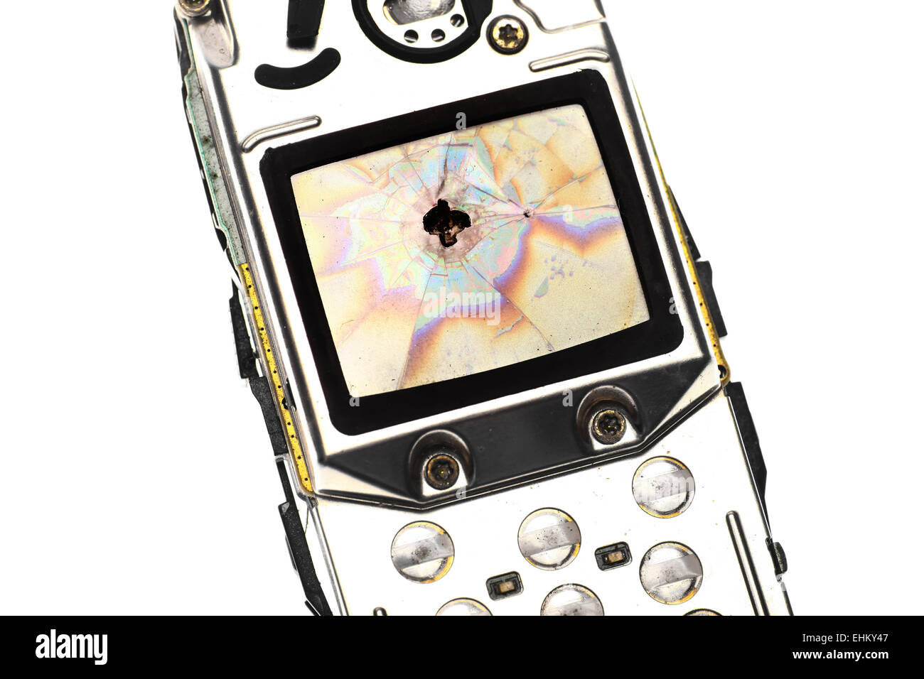 Mobile damaged hi-res stock photography and images - Alamy