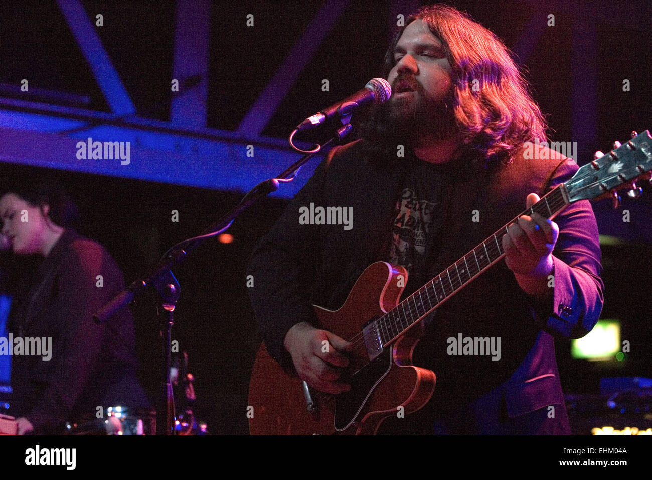 The Magic Numbers playing live at the MOBO Awards in Glasgow on ...