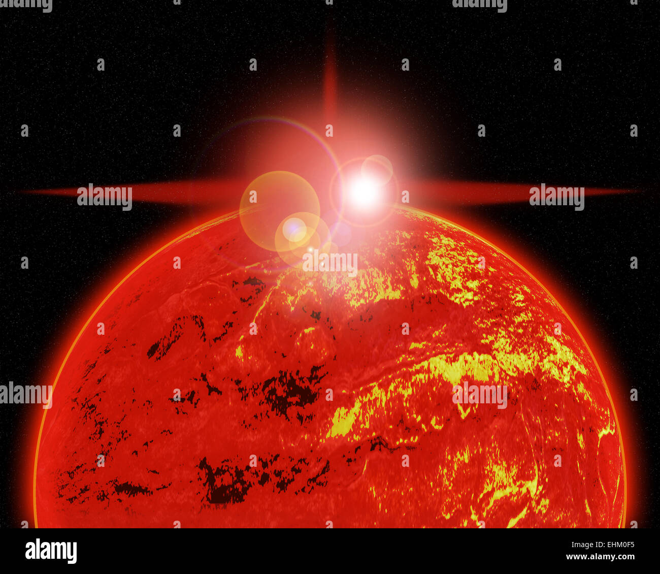 Alien sun hi-res stock photography and images - Alamy