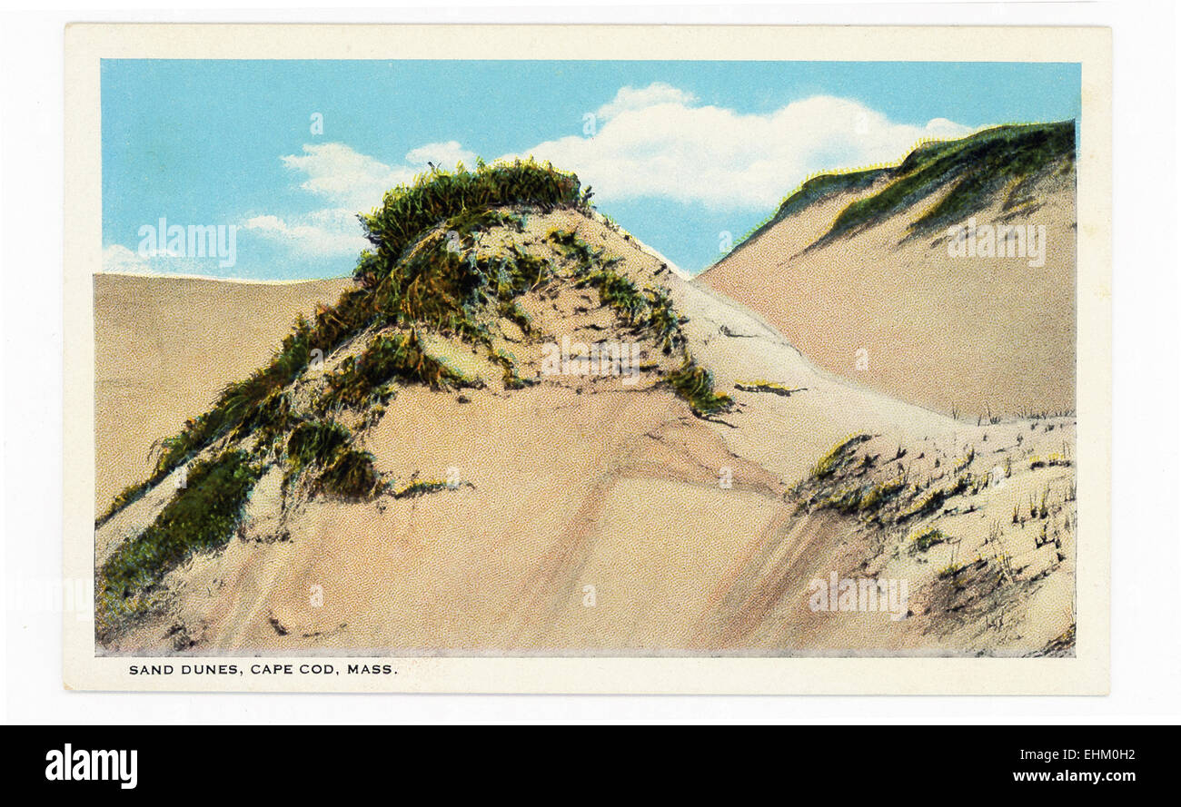 Vintage postcard cape cod hi-res stock photography and images - Alamy