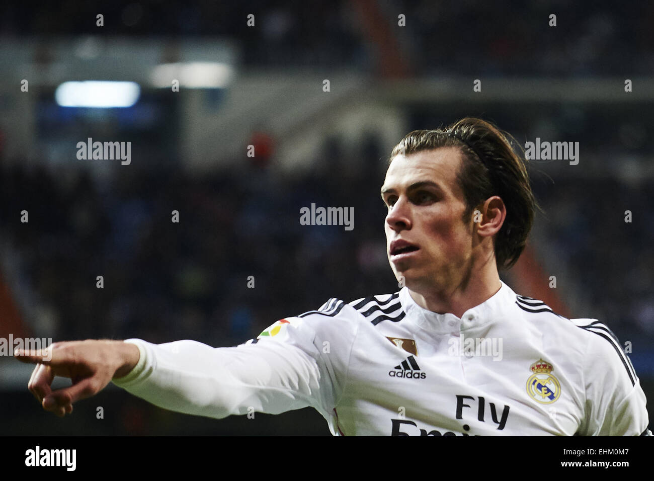 Madrid, Spain. 15th Mar, 2015. Gareth Bale (Real Madrid F.C.) action ...