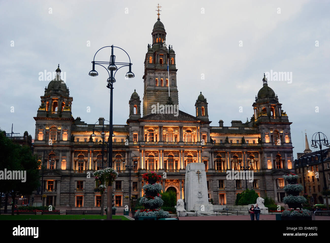 Glasgow city chambers hi-res stock photography and images - Alamy