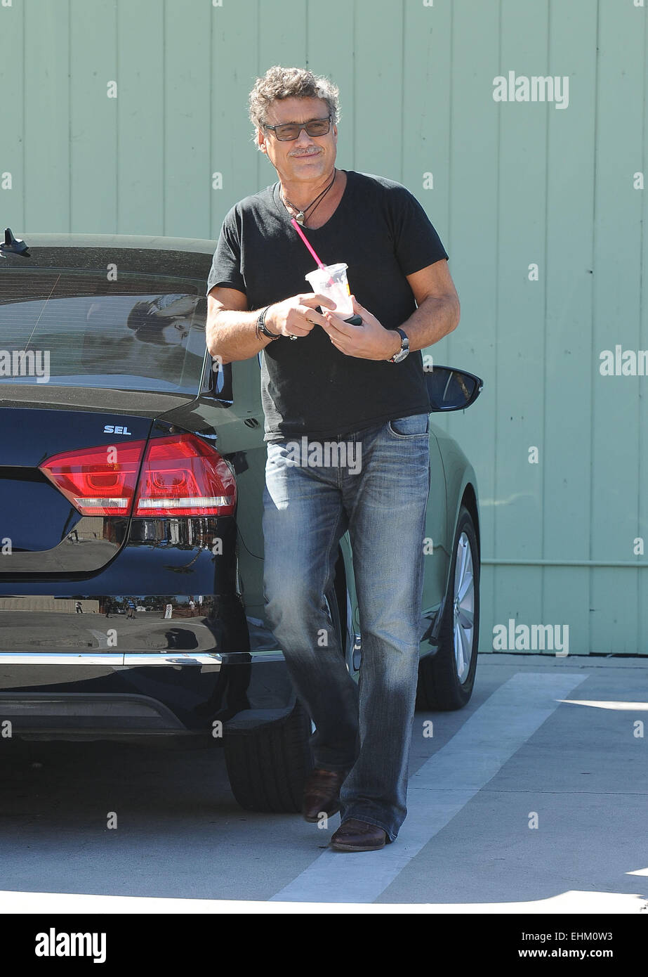 Steven bauer girlfriend lyda loudon hi-res stock photography and images ...
