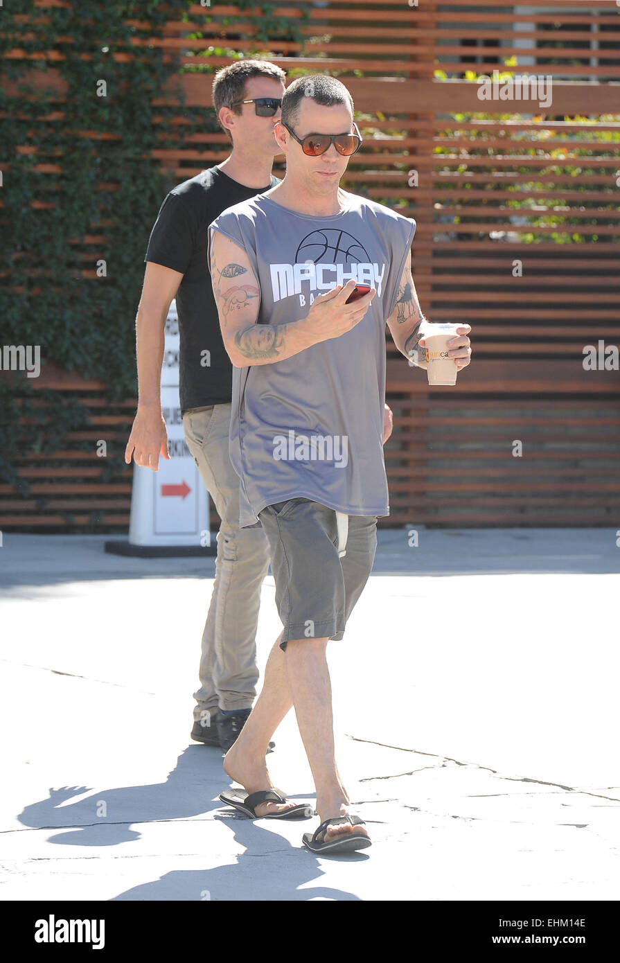 Steve O goes out for lunch Featuring: Steve O Where: Los Angeles ...