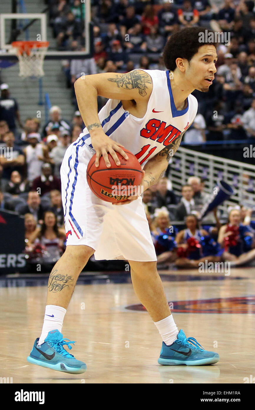 Hartford, Connecticut, USA. 15th Mar, 2015. Southern Methodist Mustangs ...