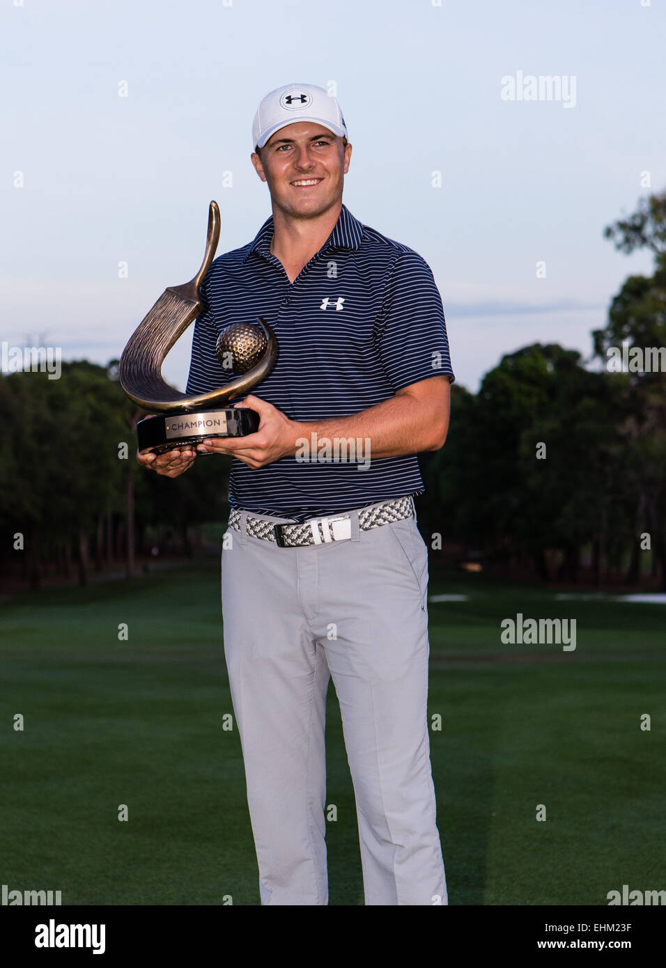 Palm Harbor, Florida, USA. 15th March, 2015. Jordan Spieth with his ...