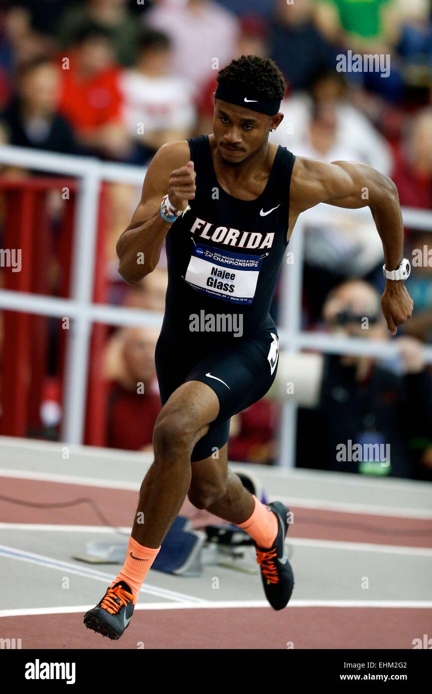 Fayetteville, AR. 13th Mar, 2015. Najee Glass of Florida comes out of ...